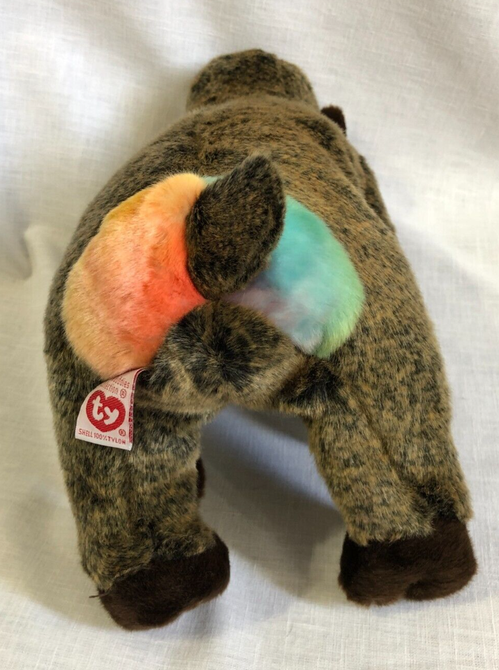 Ty Beanie Buddy Cheeks the Baboon Plush Toy 10.5 In With Tags Monkey ...