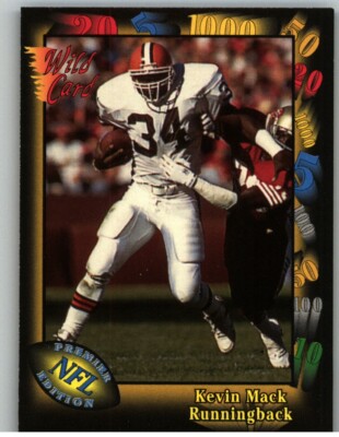 1991 Wild Card #55 Kevin Mack | eBay