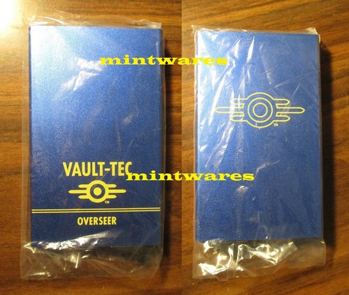 Fallout Vault Tec Overseer Credit Card Holder Official Bethesda Sold ...