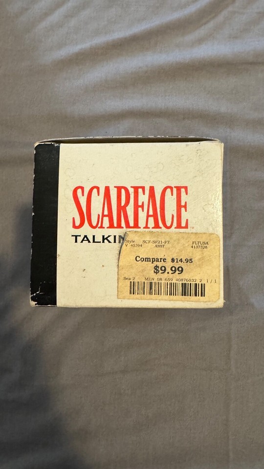 Excalibur Electronics Scarface Talking Tony Figure NIB sealed Tony ...