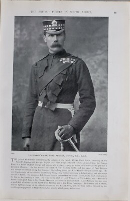 1900 Boer War Aufdruck Leutnant General Lord Methuen | eBay