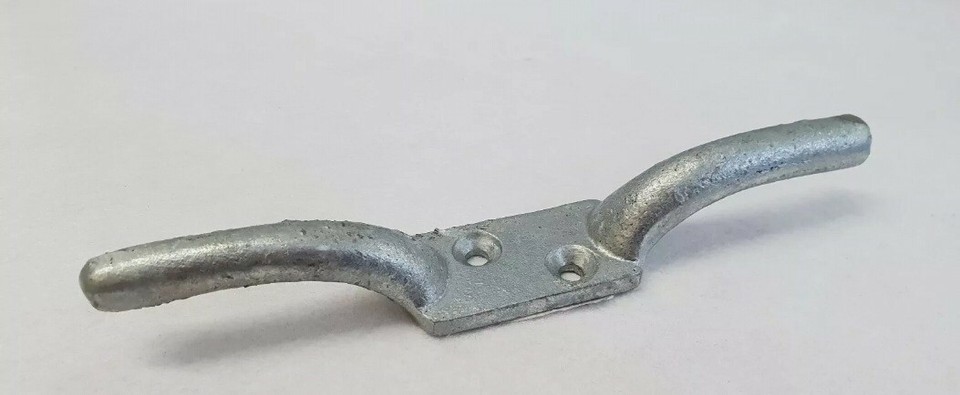Heavy Duty Galvanised Complete washing line kit PULLEY CLEAT HOOK & EYE ...