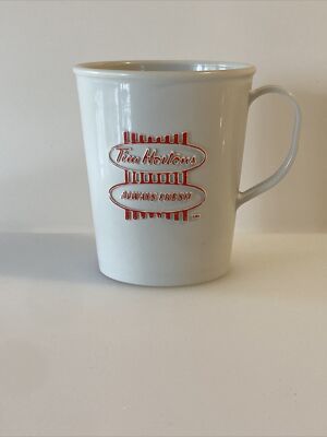 Vintage Tim Hortons Always Fresh Plastic Mug Cup 3.75" Tall. English ...