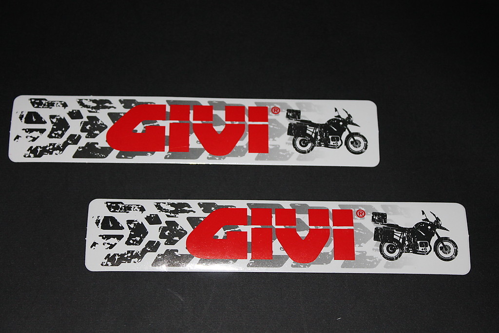 #34 GIVI Zubehör Motorrad Aufkleber Sticker Decal Bapperl Kleber Moto ...