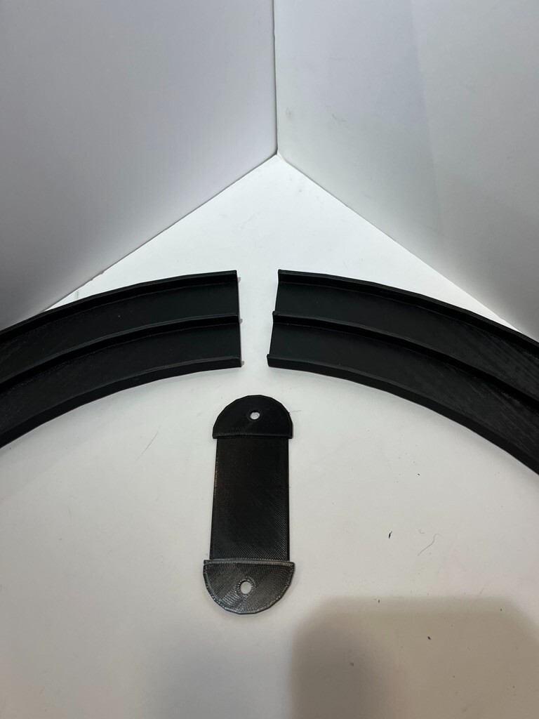 N scale Double Track Helix kit for 30" diameter/15" radius curves-3D ...