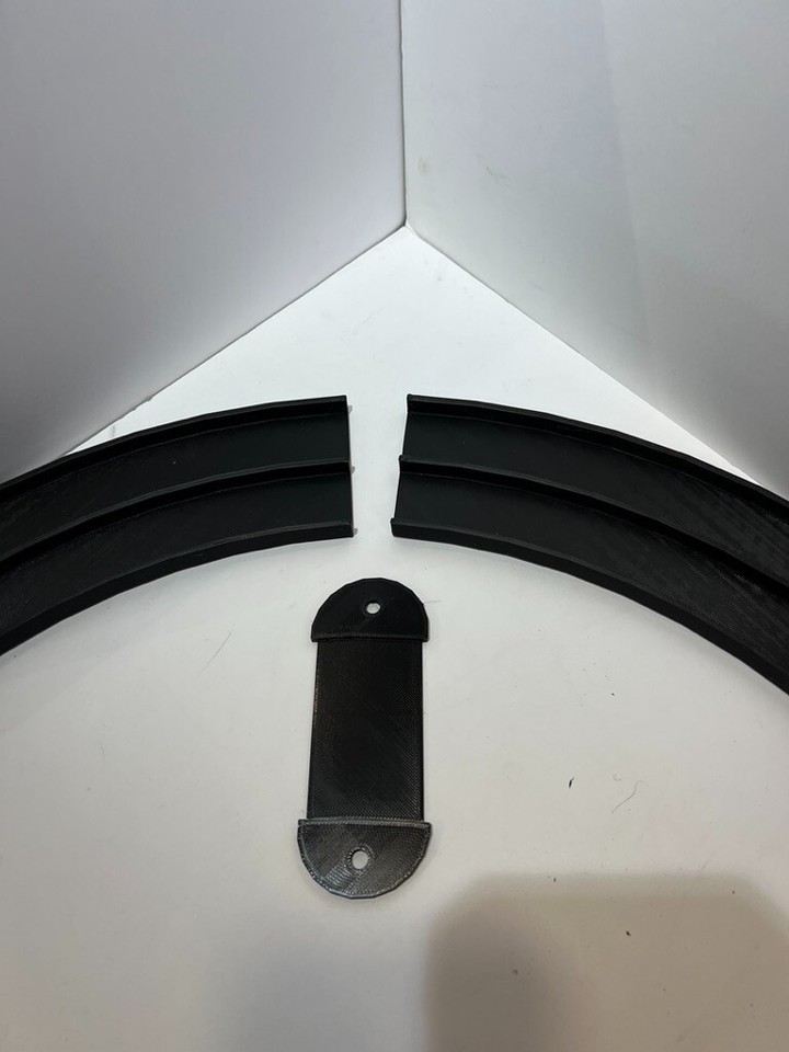 N scale Double Track Helix kit for 30" diameter/15" radius curves-3D ...