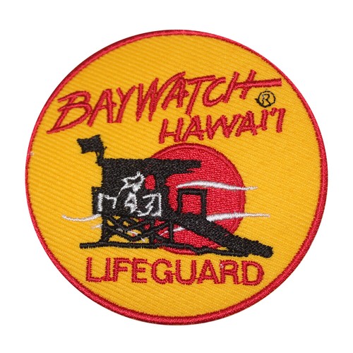 Baywatch Lifeguard Movie Logo Patch Iron On Sew On Badge Embroidered ...