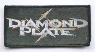 Diamond Plate "Logo" Woven Patch - OFFICIAL | eBay