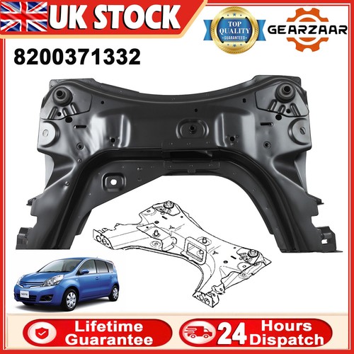 Front Subframe Crossmember Sub Frame For Nissan Note E11 2004-2013 ...