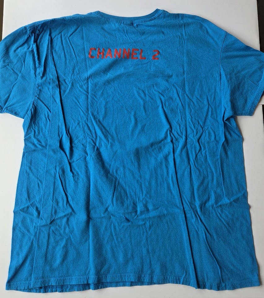 WEEN - Poop Ship Destroyer 2019 Blue Design Shirt Mens XXL Used Worn ...