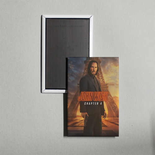 John Wick Chapter 4 Mini Movie Poster Fridge Locker Magnet | eBay