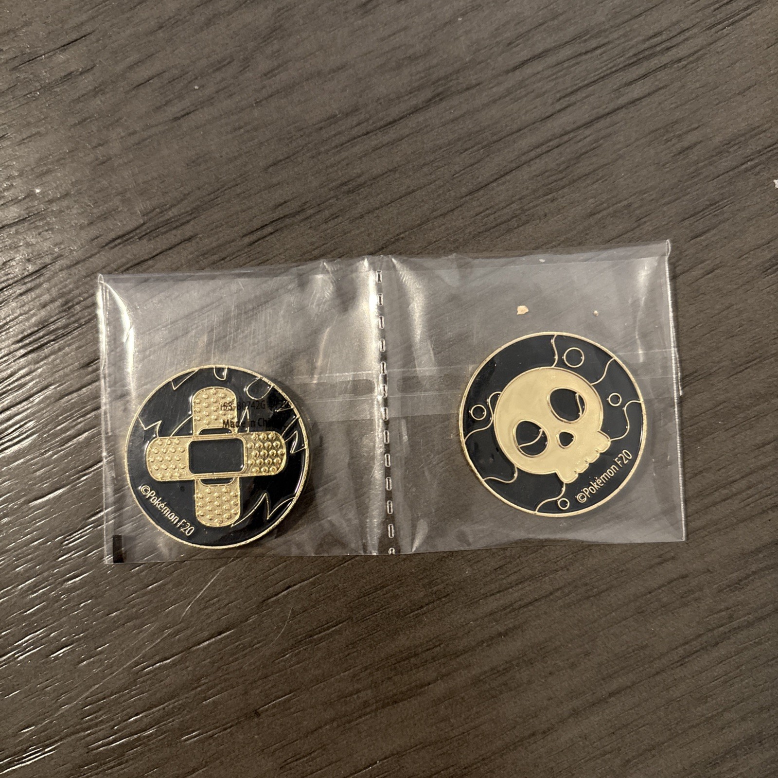 Black Gold Metal Coins Sword Shield Ultra Premium SEALED Poison Burn ...