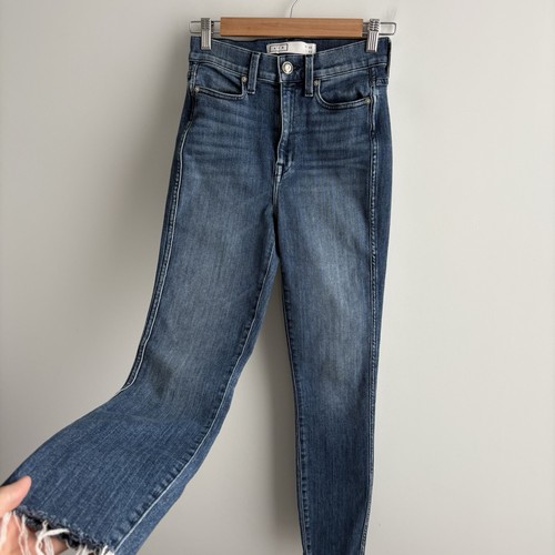 AYR Jeans 26 Womens The Riser High Rise Skinny Leg Medium Wash Denim ...