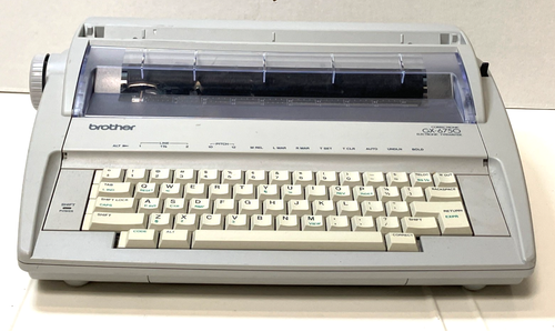 Brother Correctronic GX-6750 Portable Daisy Wheel Electric Typewriter ...