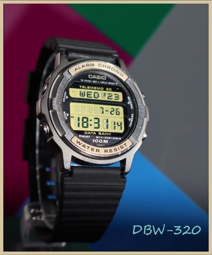 Casio DBW-320 vintage, rare! | eBay