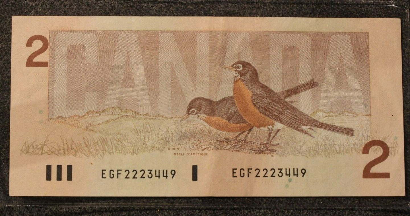1986 Canadian $2 Bill - Uncirculated | eBay