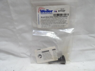 Weiler Brush Drive Arbor #07727 - Made in the USA | eBay