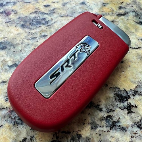SRT Red Key Fob Hellcat 5 Button With Silver Logo | 68394203AA | Dodge ...