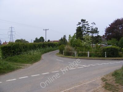 Photo 6x4 Byng Lane Wickham Market At the junction with Presmere & Ja ...
