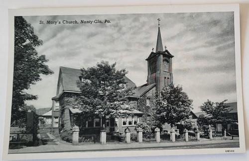 VTG 1940 PC ST MARY'S CATHOLIC CHURCH NANTY-GLO PA TEICH ARCHIVES NOS MINT * | eBay