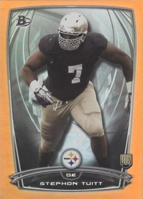2014 Bowman - Rookies Stephon Tuitt #62 Orange Foil /299 (RC) for sale ...