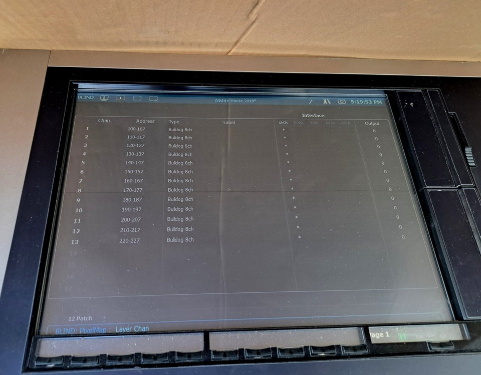 ETC EOS Lighting Console Control Desk 4250A1010 | eBay