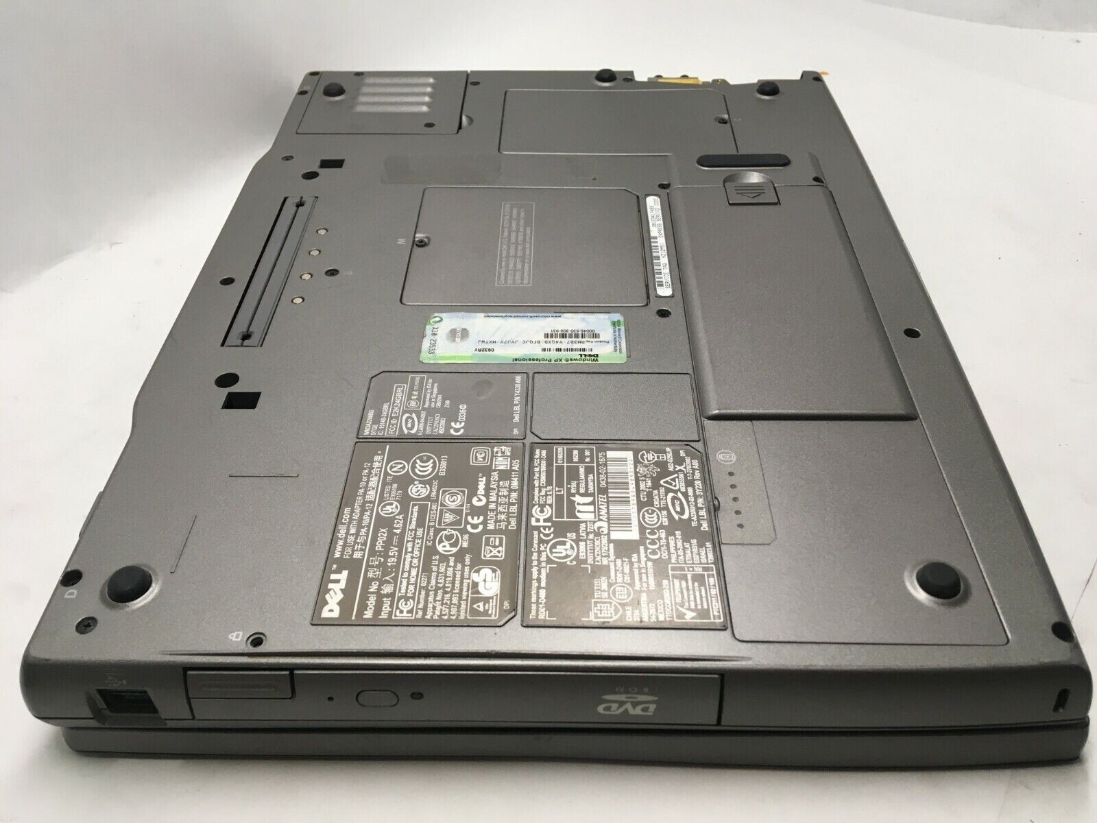 Dell Latitude D800 Intel Pentium M 1.70 GHz 512MB RAM Bad Battery No ...