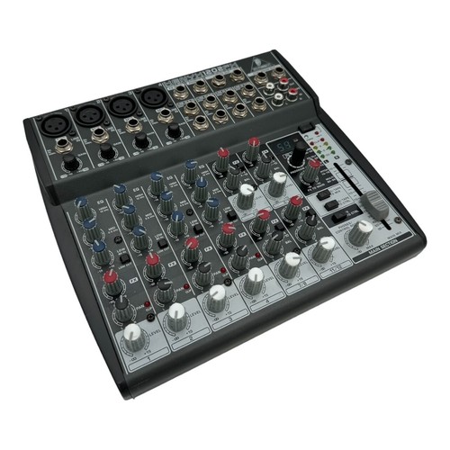 Behringer XENYX 1202FX Premium 12-Input 2-Bus Mixer mit XENYX Mic ...