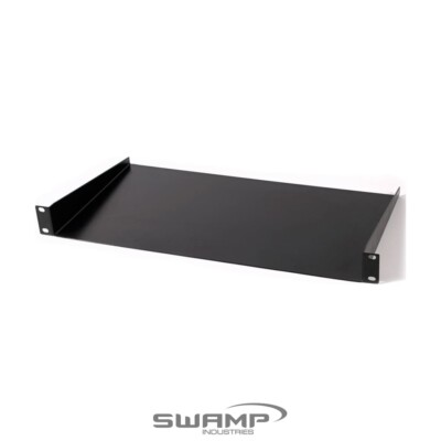 SWAMP 1RU 19 inch Rack Case Mount Tray - Shelf - Suits all 19" Racks | eBay