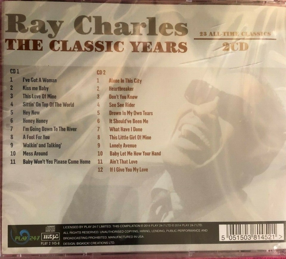 Ray Charles, Classic Years (CD) | eBay