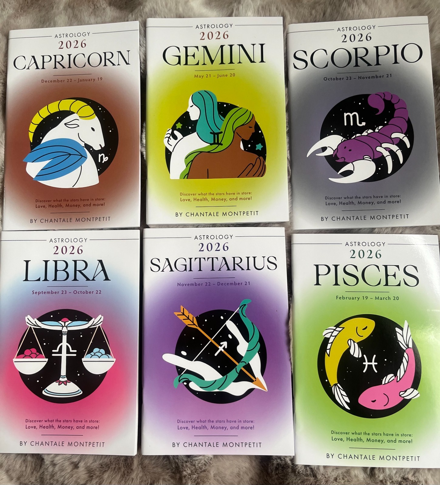 ASTROLOGY 2026 Books by Chantale Montpetit YOU CHOOSE YOUR SIGN Aries ...