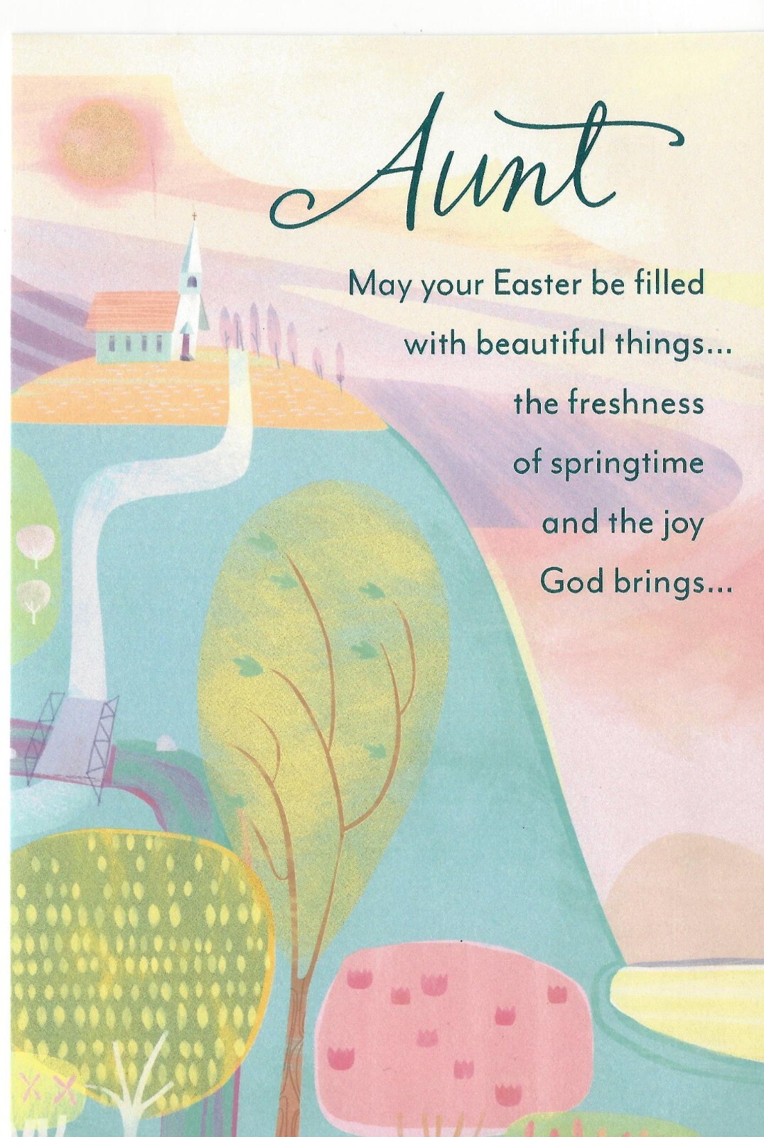 NOS New DaySpring Easter Card - Aunt | eBay