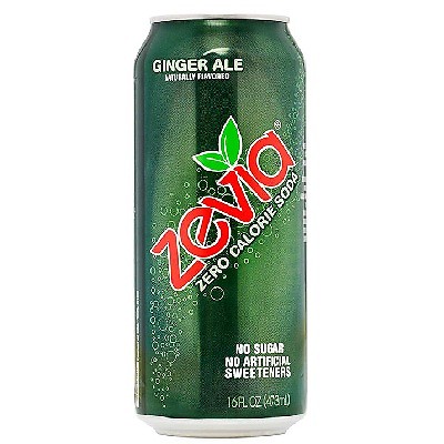 Zevia Zero Calorie Ginger Ale Soda 16 Fluid Ounce 12 per Case. for sale ...