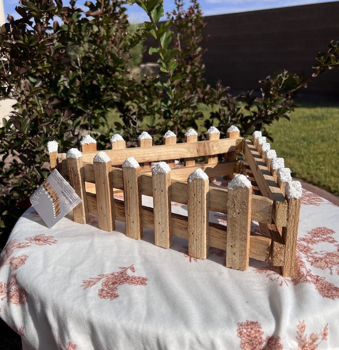 Small Decorative Picket Fence Living The American Dream With A White