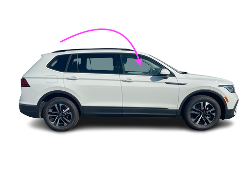 Fits: 2018-2024 Volkswagen Tiguan 4D Utility Front Right Side Door ...