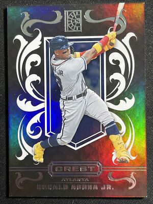 2022 Panini Capstone Crest Ronald Acuna Jr C-2 | eBay