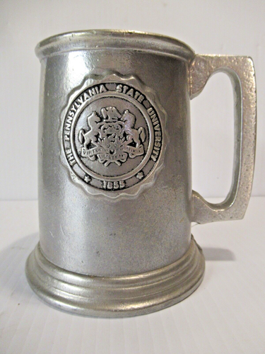 Vintage Pennsylvania State University 1855 RWP Pewter Beer Stein Mug ...