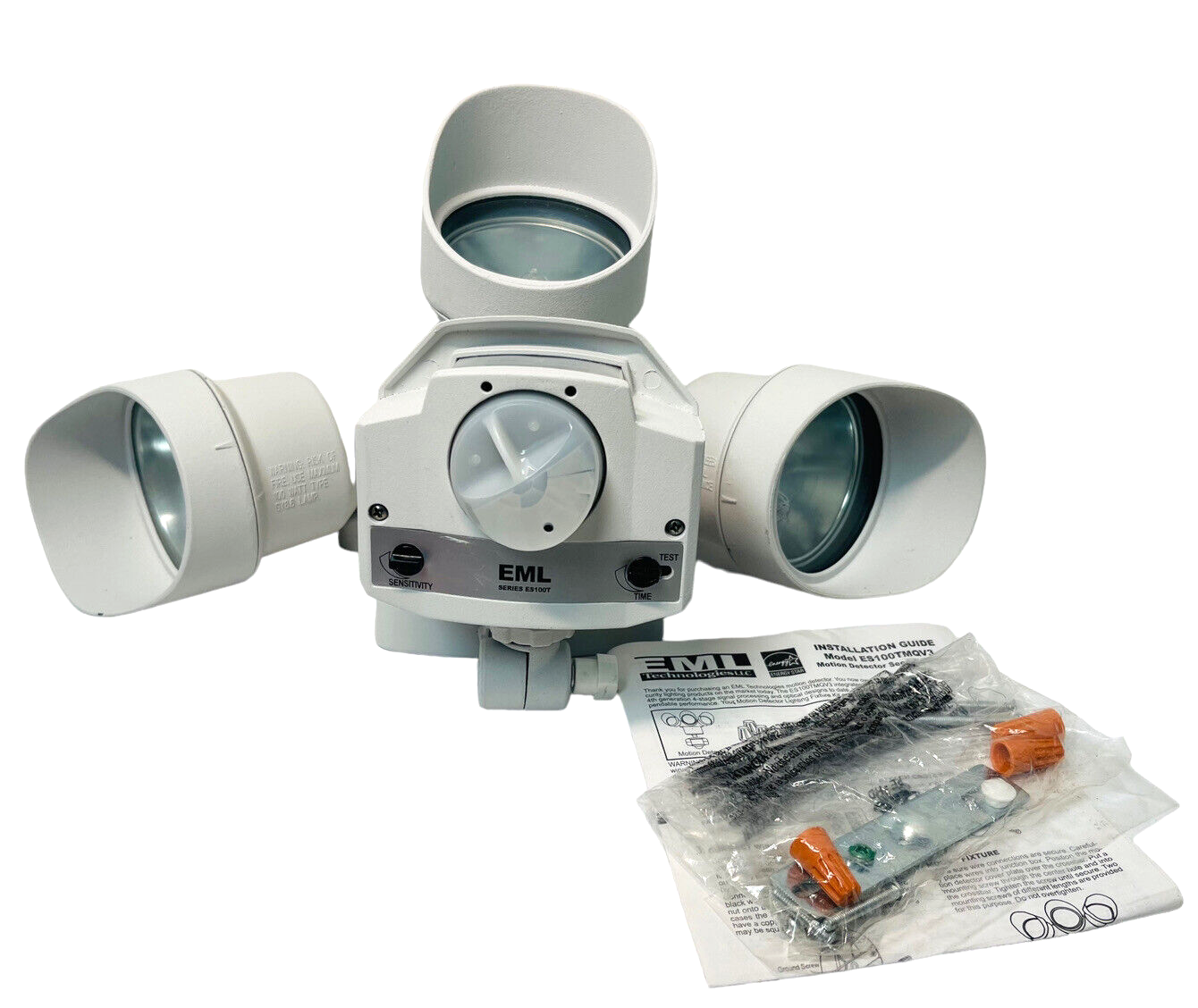 EML True Thermal Range 3 Security Garage Light W/ 360 Motion Sensor ...