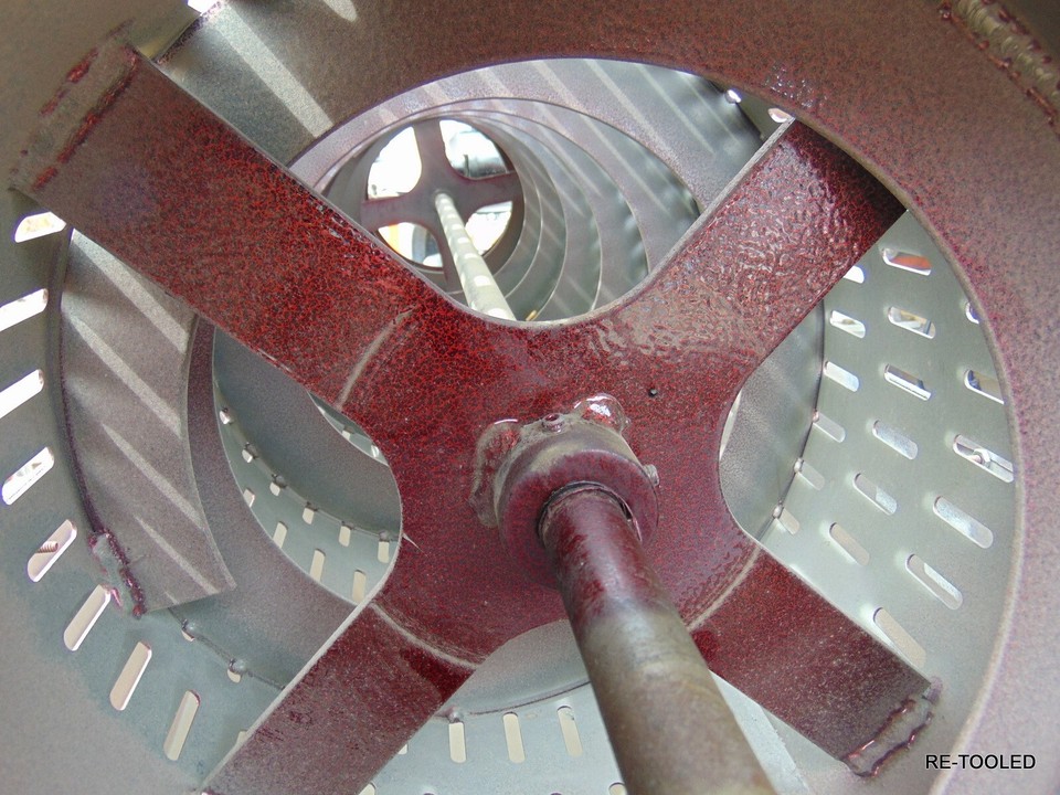 Industrial Commercial Rotary Drum Tumbler Finisher Polisher Shell ...