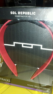 SOL Republic Tracks Headband Red | eBay