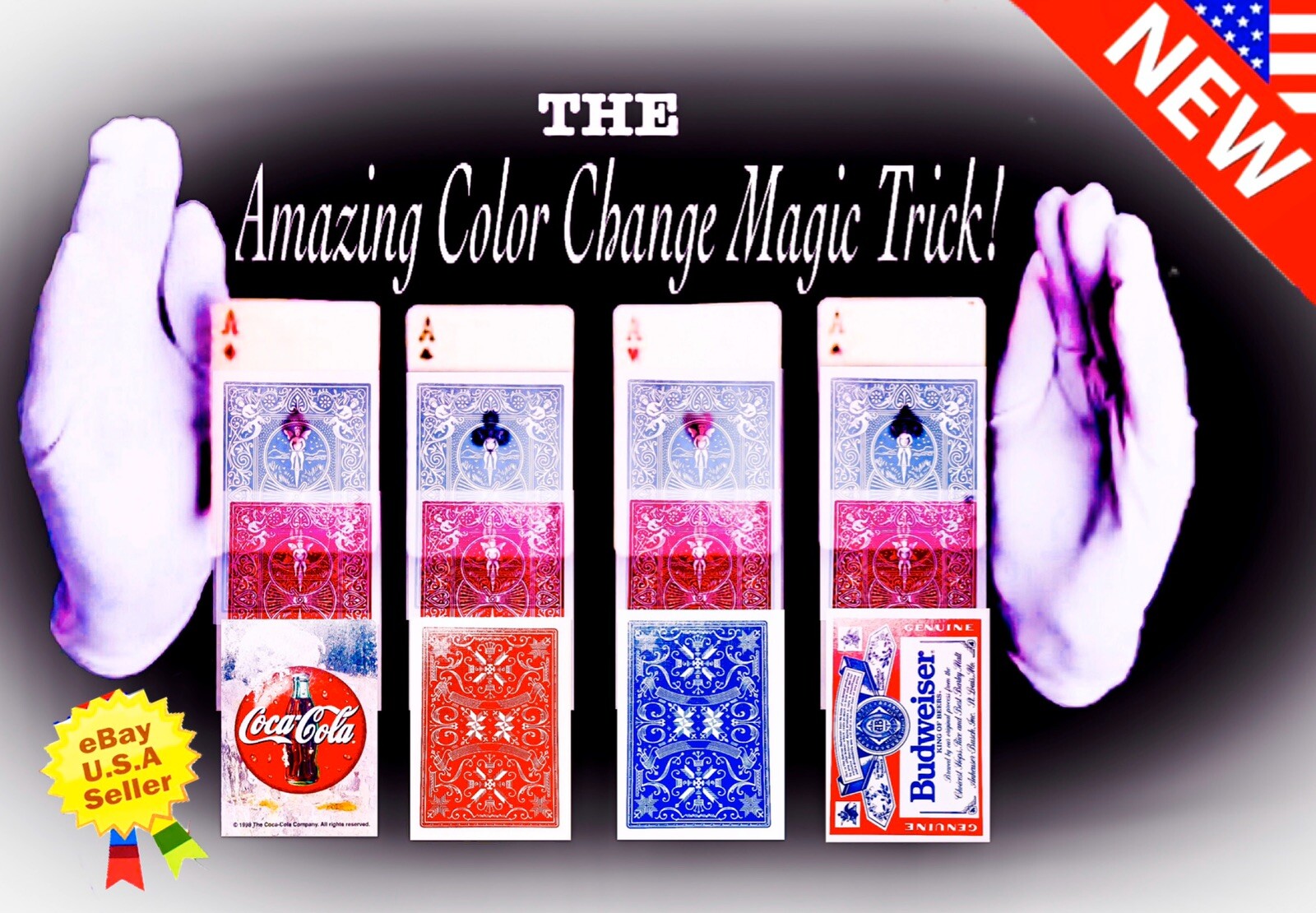 Magic Trick - Amazing Color Change Card Routine(Self Working)*See ...
