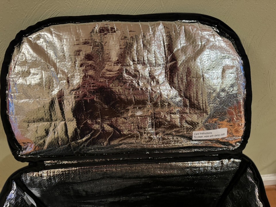 UBER EATS Insulated Delivery Bag Tote Backpack Large Bright Green | eBay