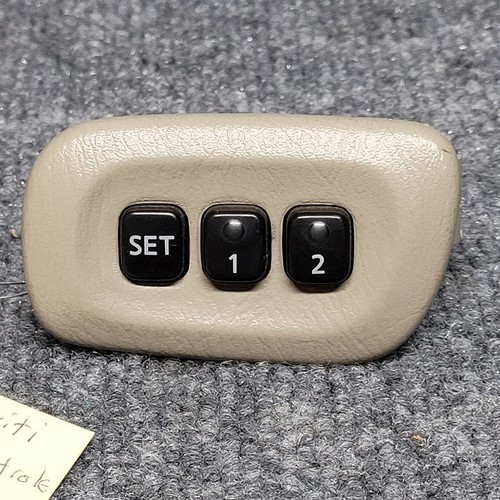 01 Infiniti QX4 Power Seat Memory Switch Left Driver Side Tan | eBay