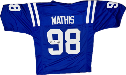 Robert Mathis Signed Custom Indianapolis Football Jersey (PIA) | eBay