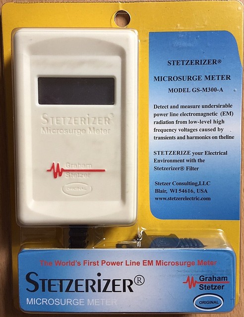 Stetzerizer Microsurge Meter GS-M300-A for Measuring Dirty Electricity ...
