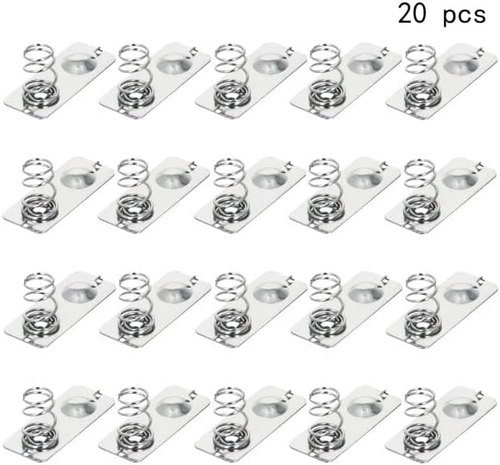 20Pcs AAA Battery Spring Plate AAA Battery Positive Negative Conversion ...