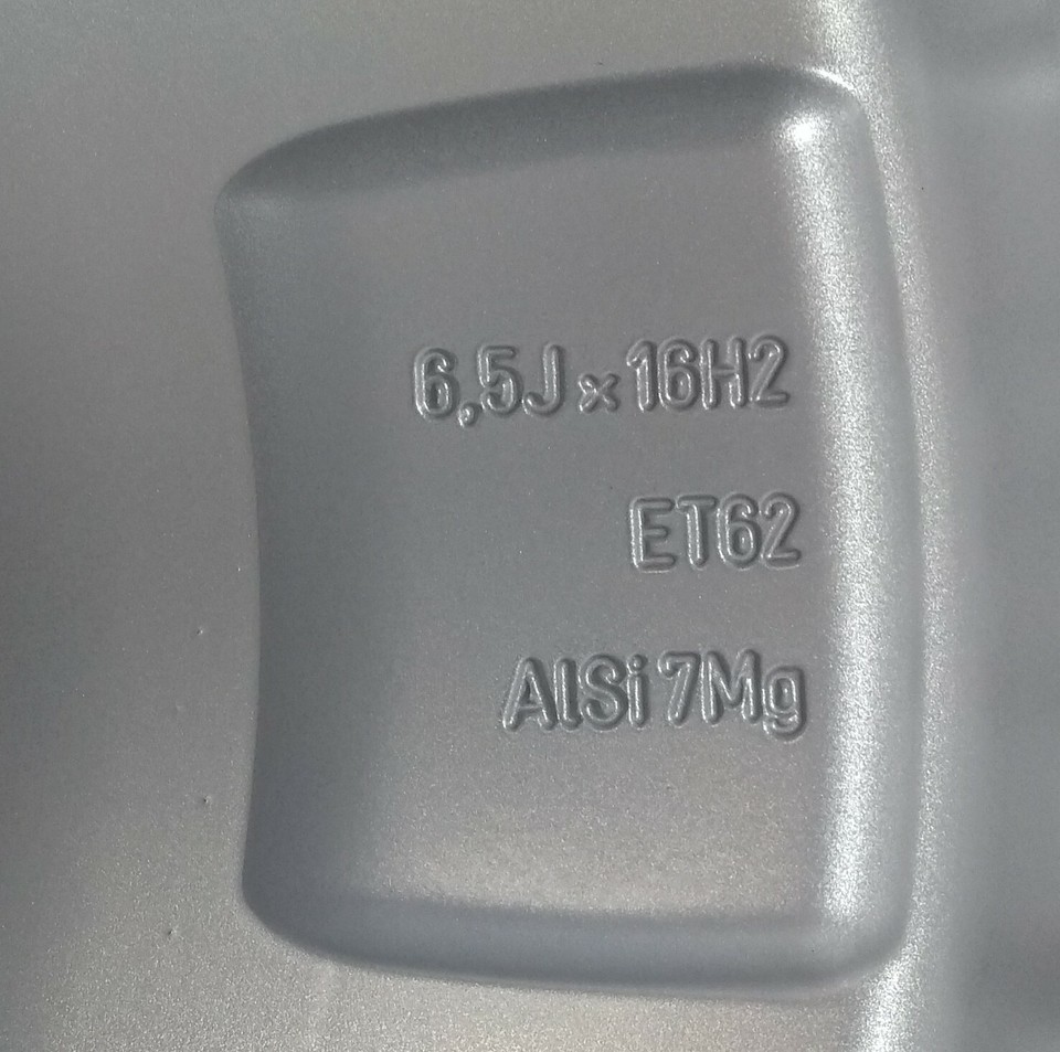 Genuine VW Amarok 16” Alloy Wheels Set of Four 5x120 Corvara 2H0071496B ...