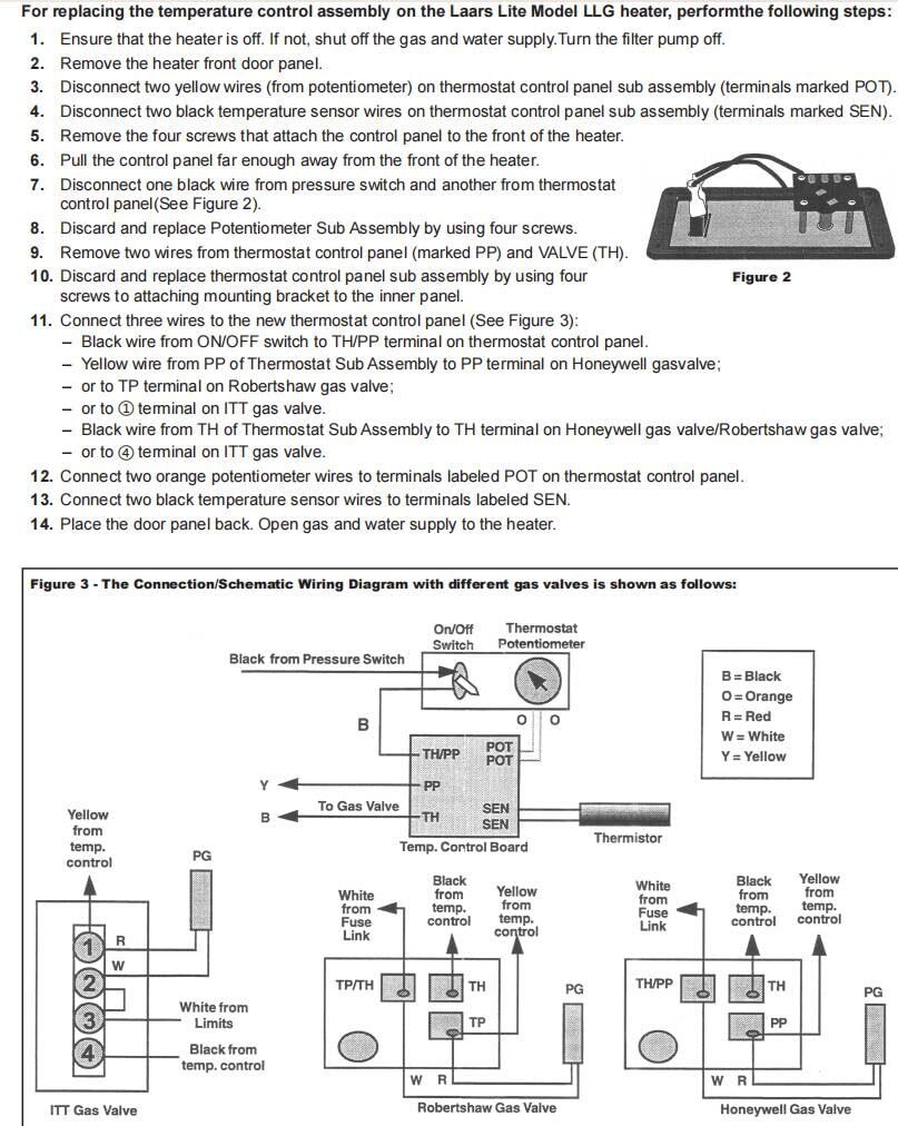 R0058200 Teledyne Laars Temperature Control Assembly for Zodiac Jandy ...
