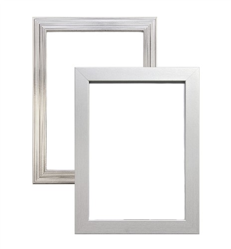 PEWTER CHROME SILVER PICTURE PHOTO POSTER FRAME METALLIC EFFECT | eBay UK