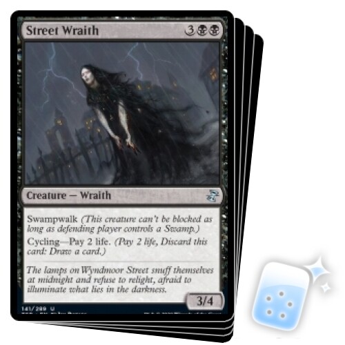 STREET WRAITH X4 Time Spiral Remastered Magic MTG MINT CARD | eBay